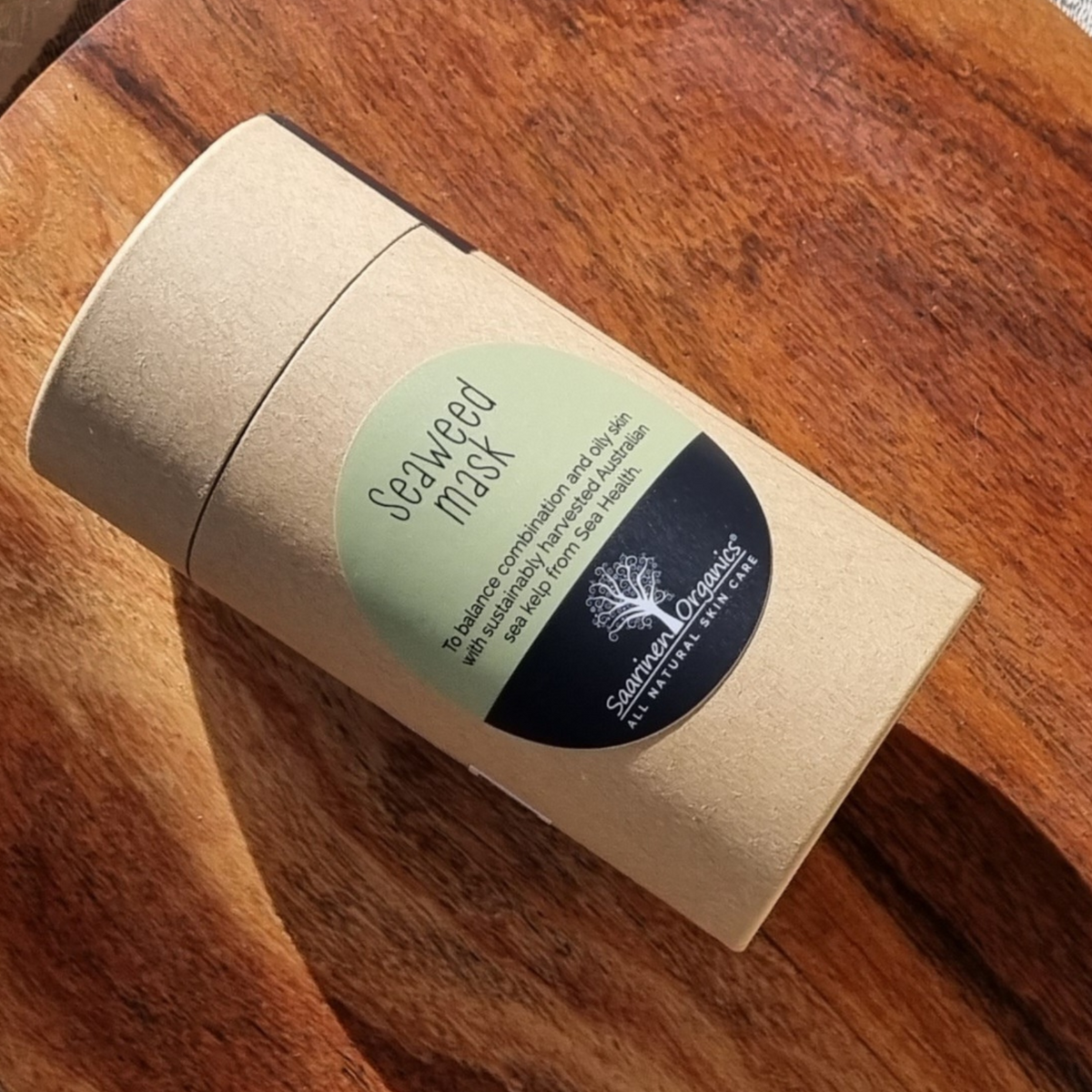 SEAWEED CLAY MASK Award winning eco skin care solutions